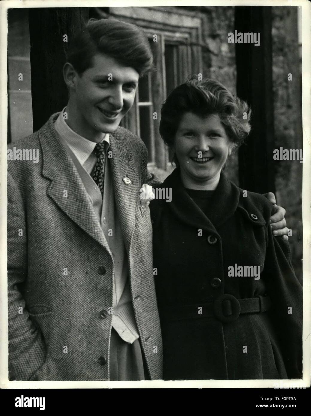 Feb. 02, 1957 - The Squire's Son prepares for his wedding to village ...