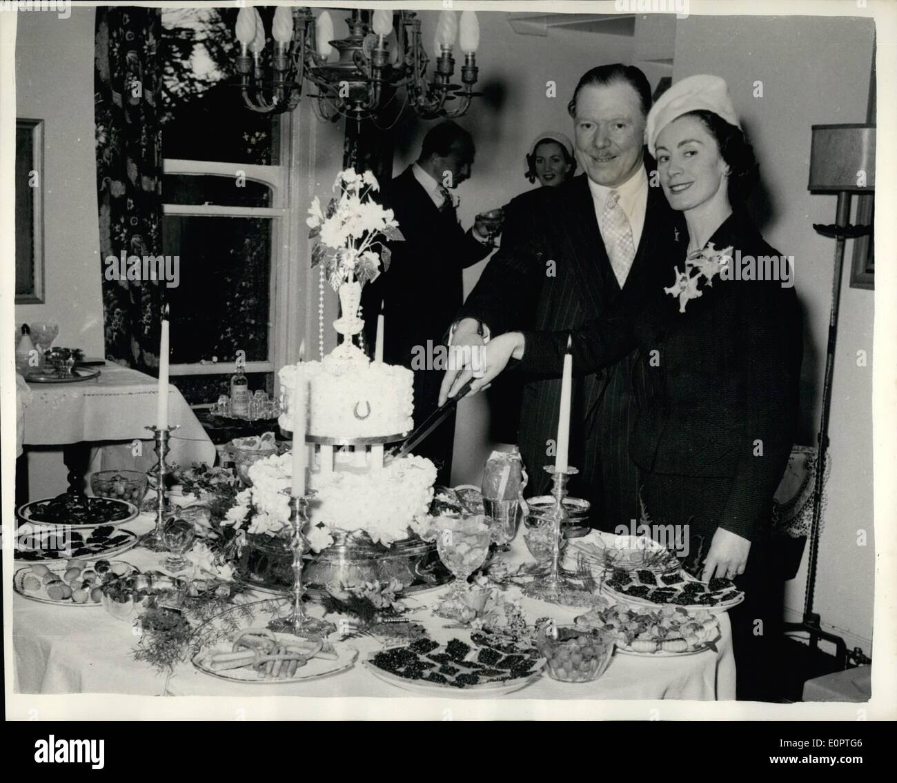 Dec. 12, 1956 - Sir Francis Cook Weds For Seventh Time. Sir Francis ...