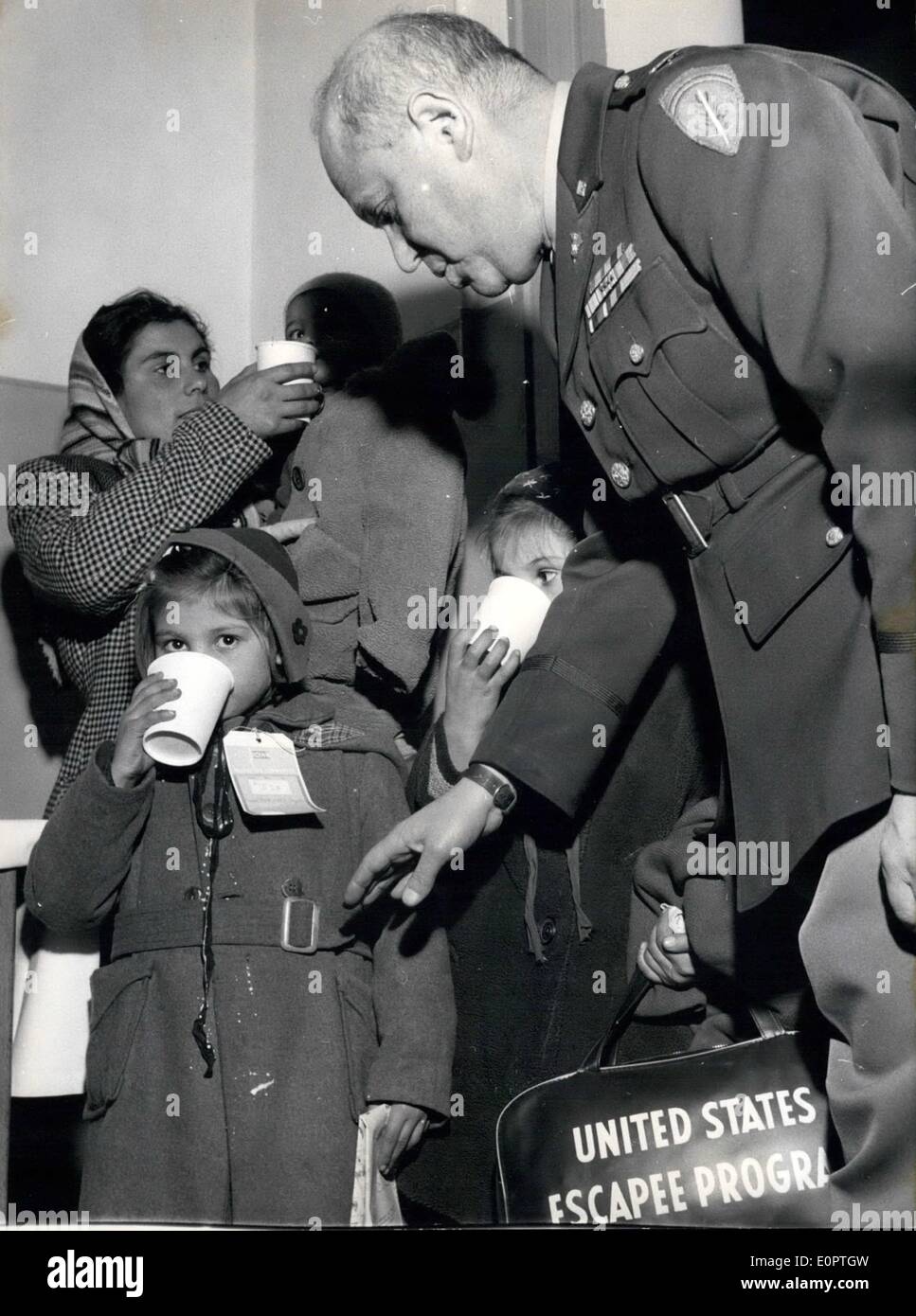 Hungarian refugees 1956 austria hi-res stock photography and images - Alamy