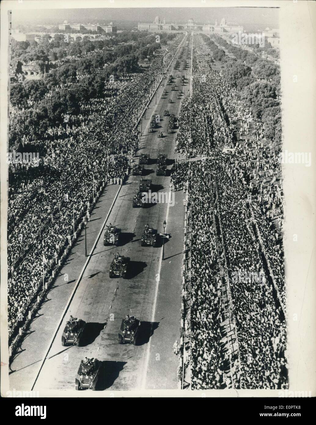 Feb. 11, 1957 - India Celebrates ''Republic Day'' - in New Delhi ...