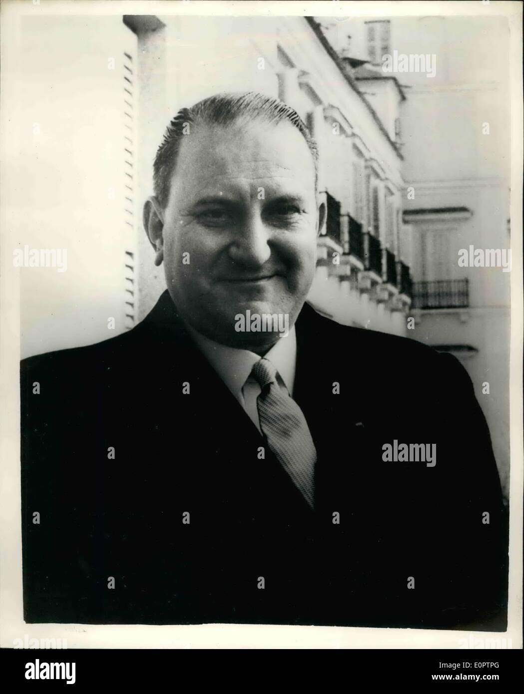 Feb. 28, 1957 - Michael Stewart (British Foreign Sec Stock Photo - Alamy