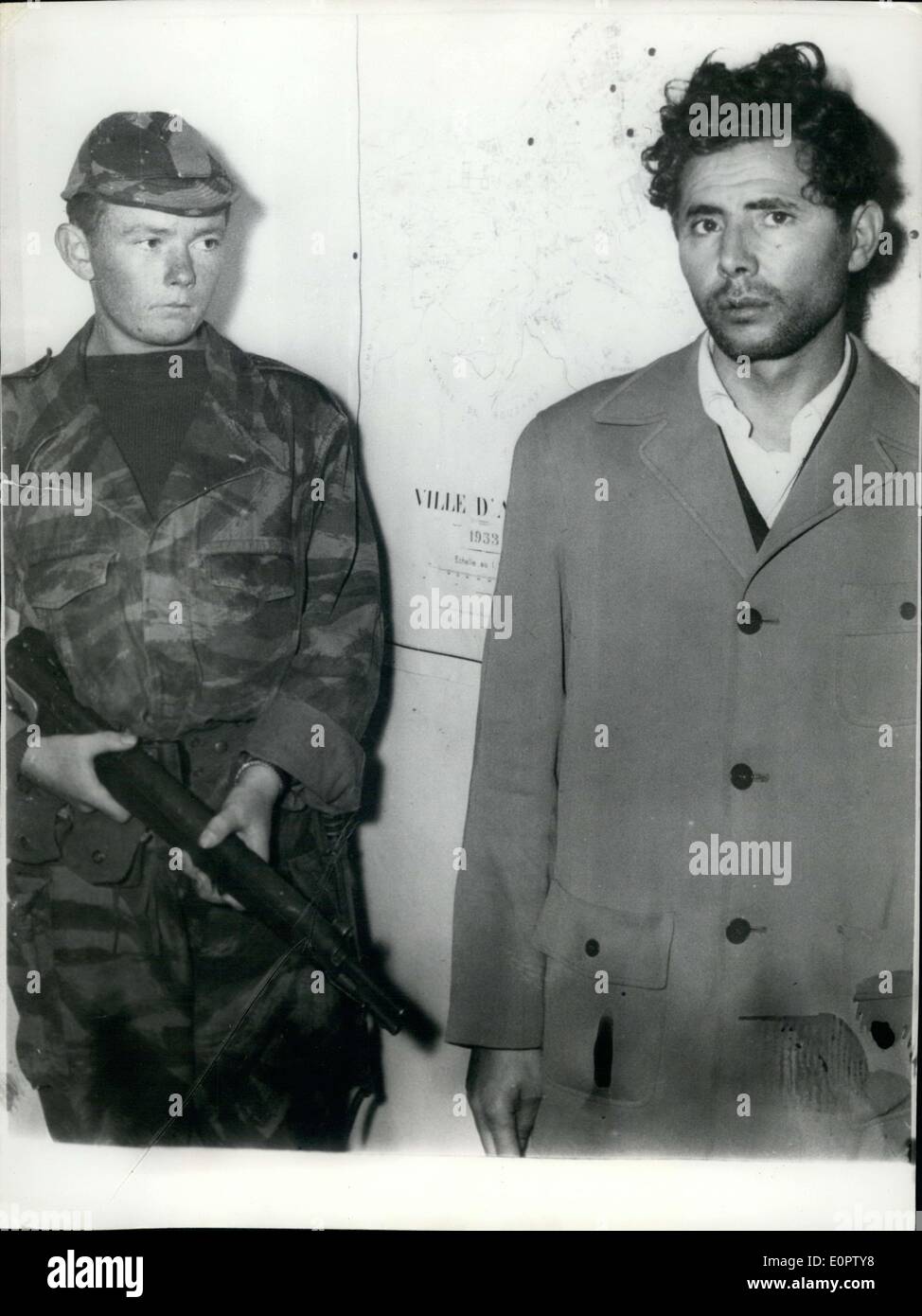Mar. 02, 1957 - Chargui Brahim Liaison Execution FLN and Rebel Leaders ...