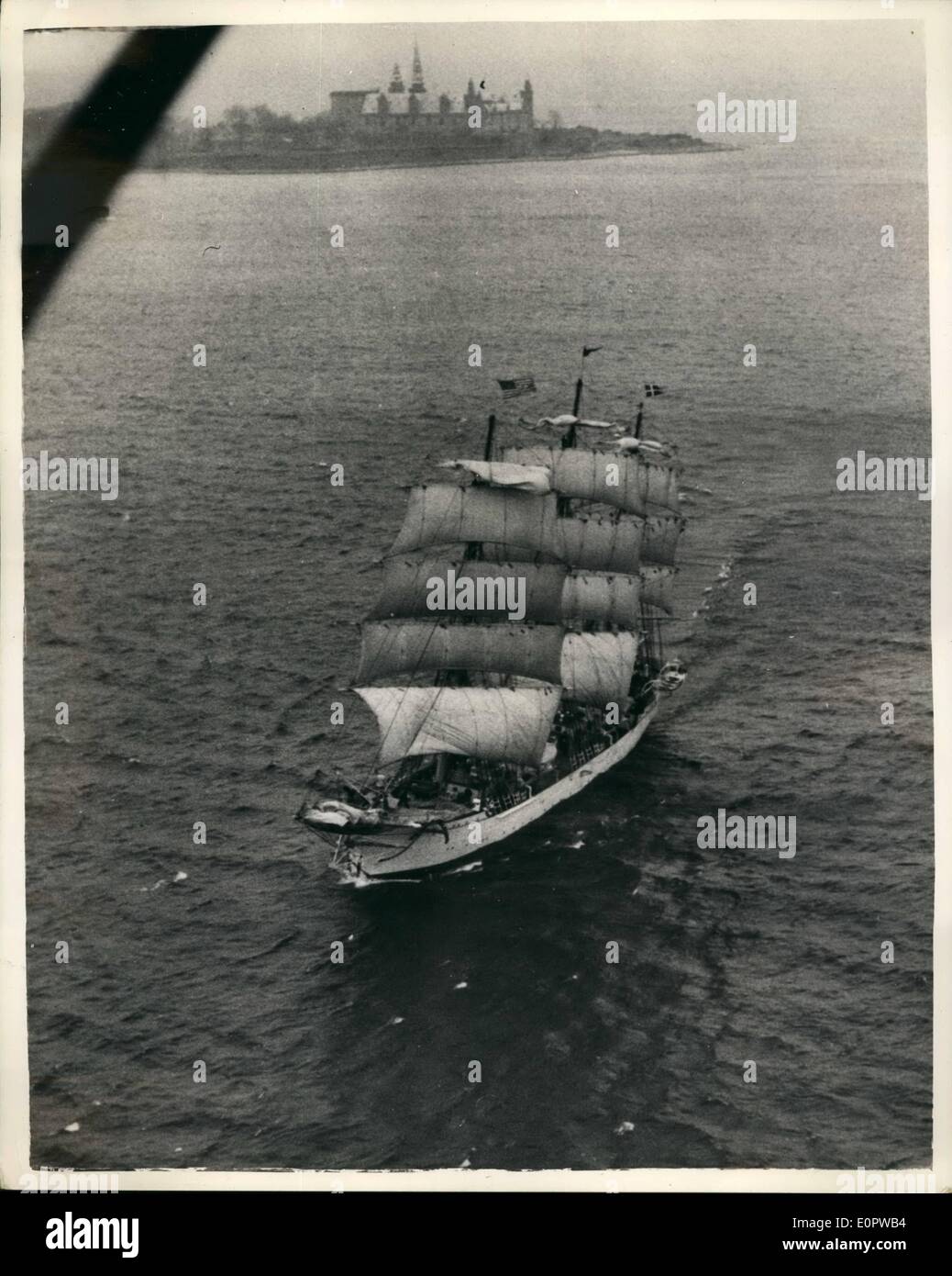 Mar. 03, 1957 - Danish training ship returns to Copenhagen.: after an ...