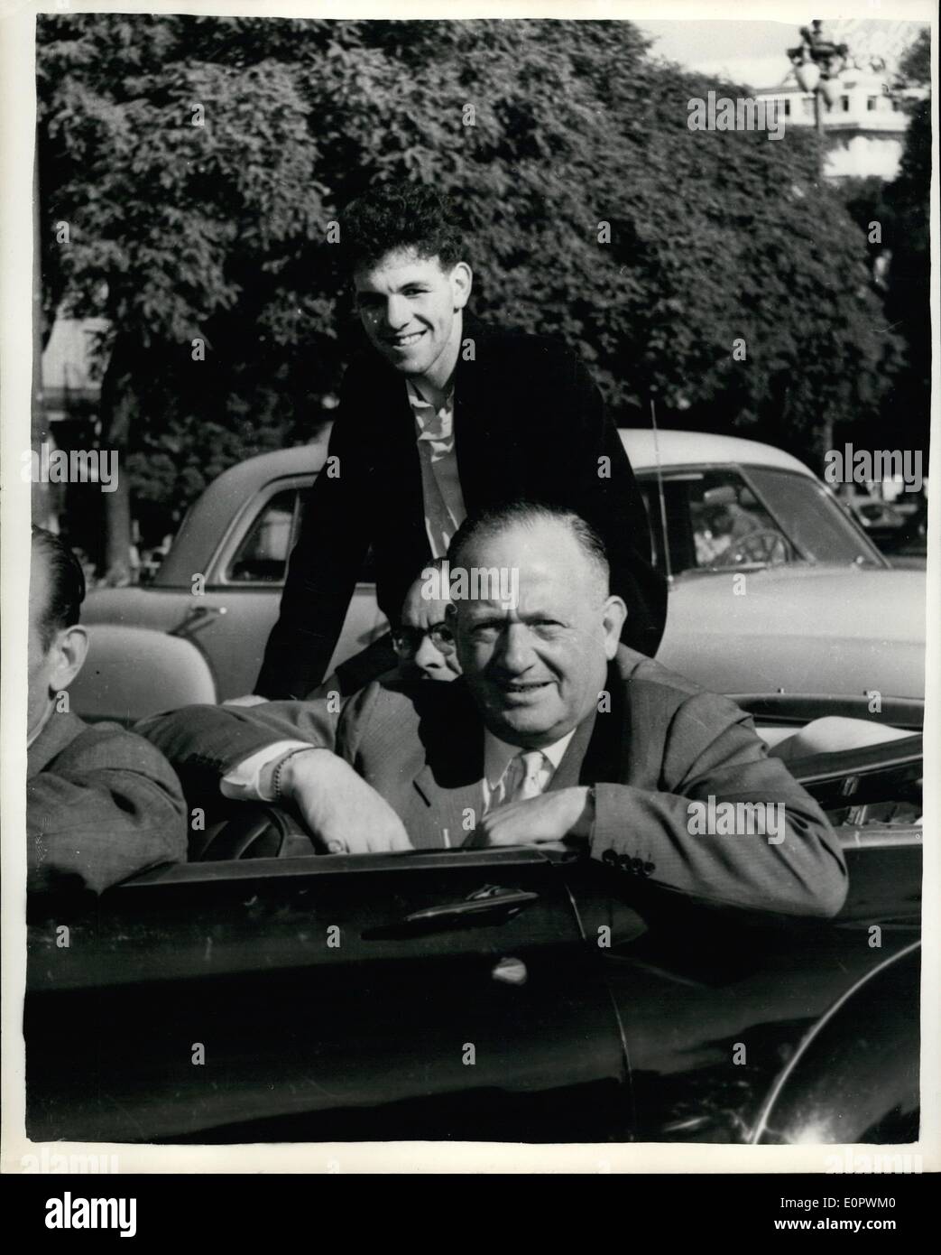 Mar. 03, 1957 - Dai Dower In Argentina For Title fight: Dai Dower, who ...