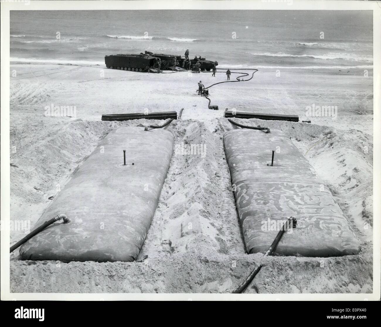 Apr. 04, 1957 - Marine Corps Amphibious bulk fuel system An Assembled ...