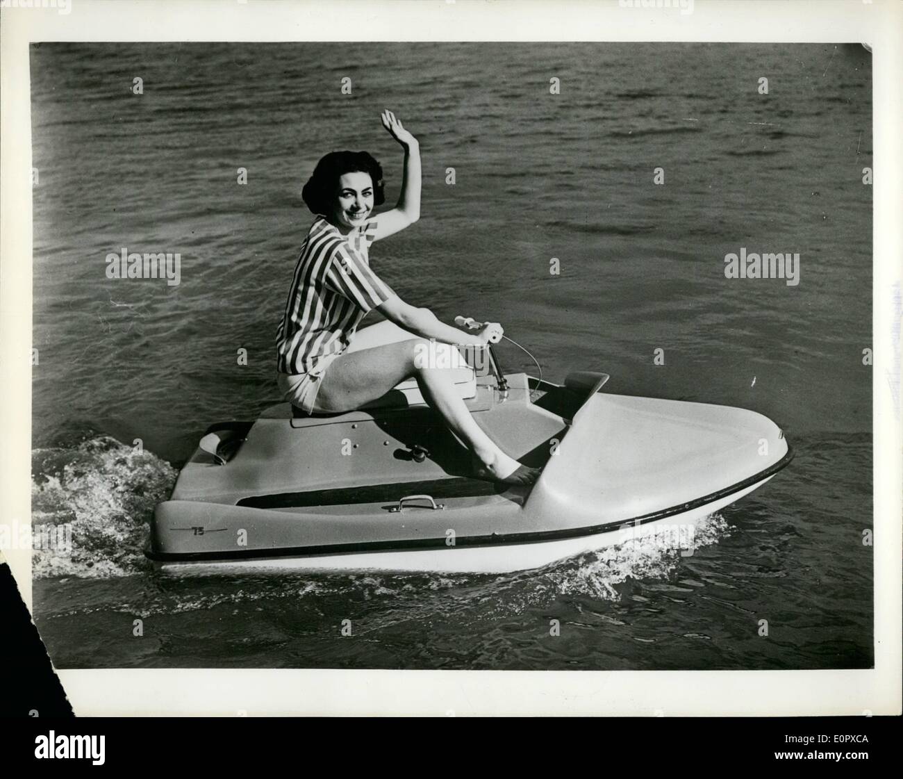 Apr. 04, 1957 - Midget Motorboat Following the rash of midget cars in ...