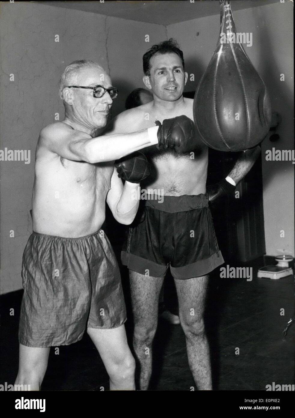 Apr. 06, 1957 - Not only in the German parliament also in the sport ...