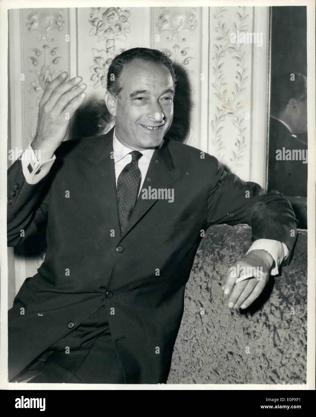 Apr. 04, 1957 - DANISH BORN COMEDIAN - VICTOR BORGE - IN LONDON ...