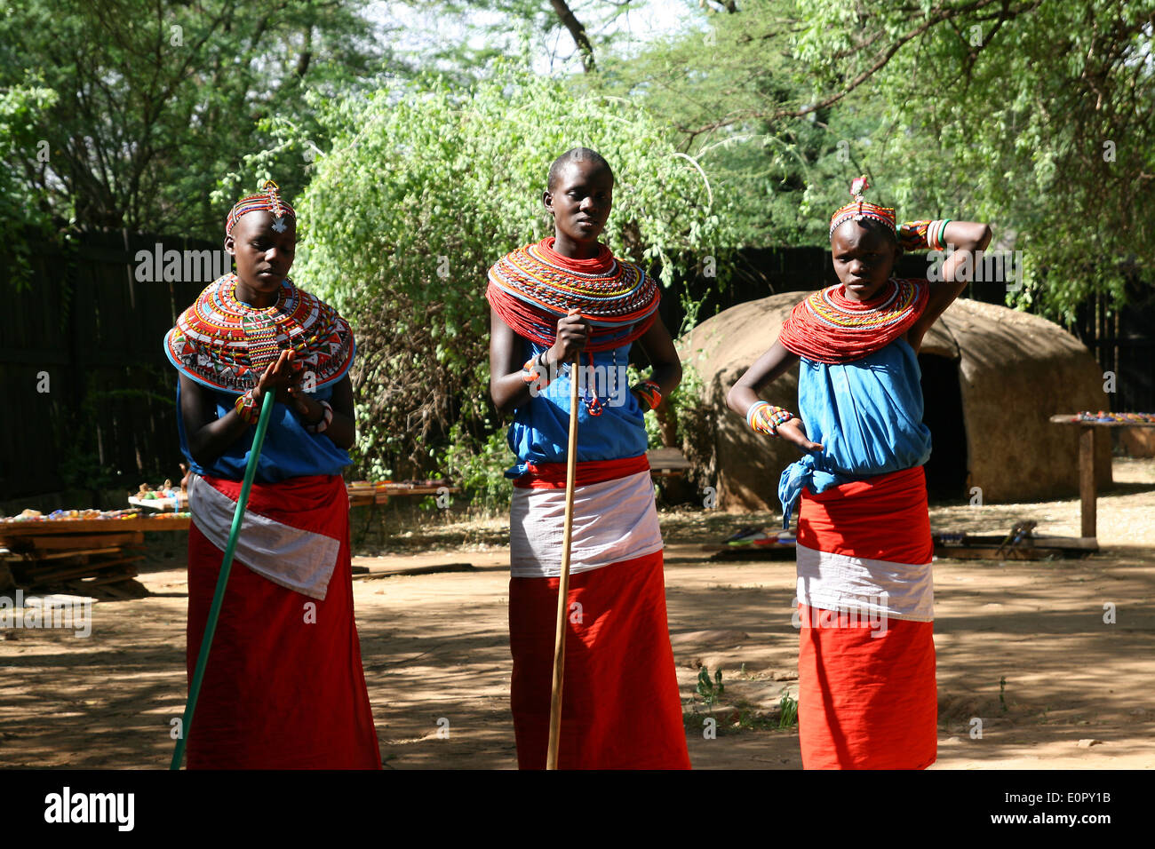 Kenya samburu tribe warrior hi-res stock photography and images - Alamy
