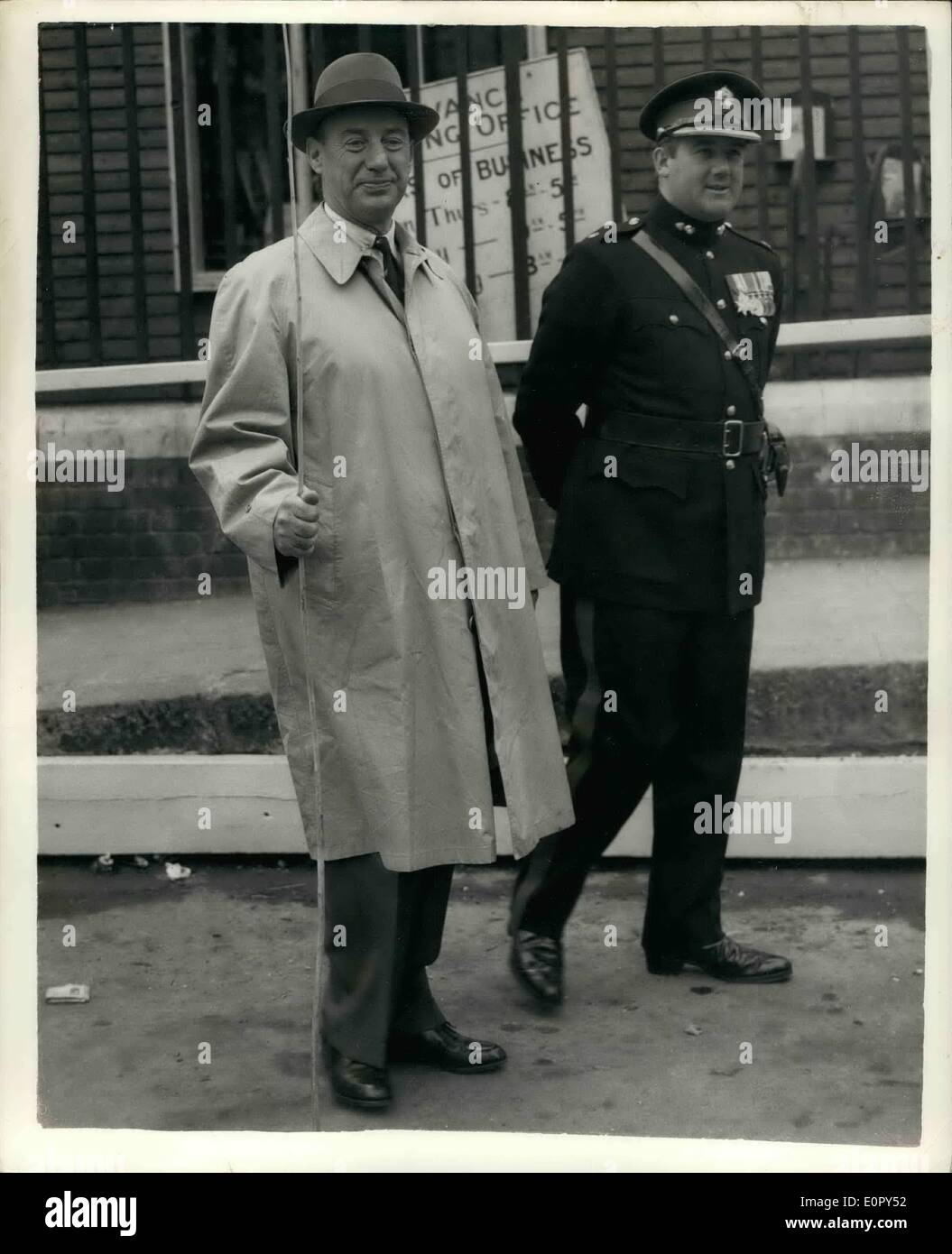 May 05, 1957 - Beating The Bounds Of The Tower Of London Mr. Adlai ...