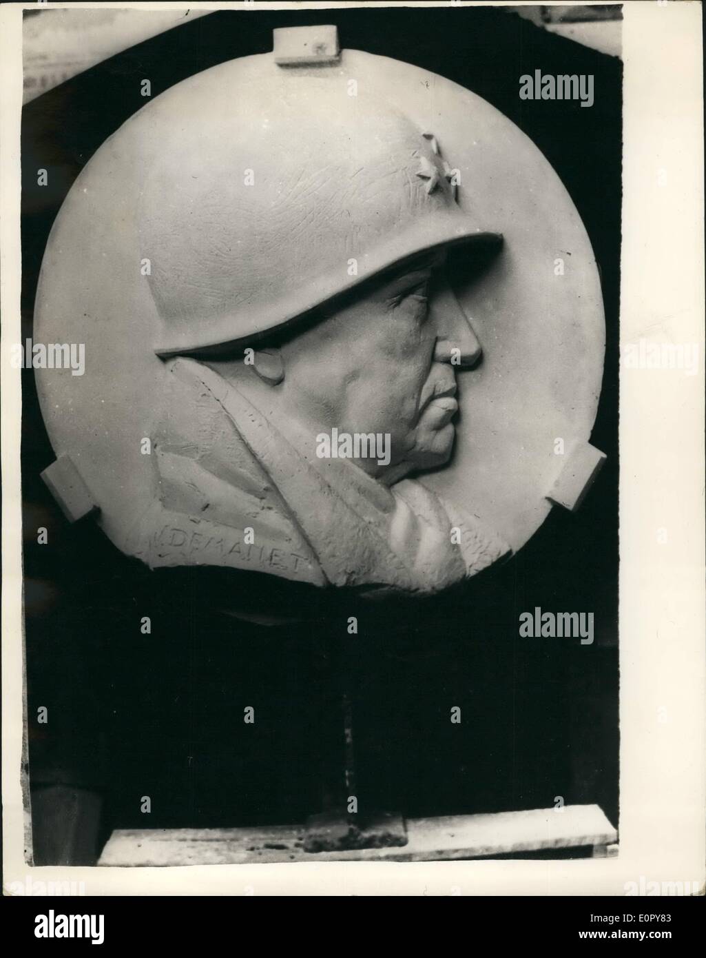 May 05, 1957 - Memorial Plaque to U.S. third Army Commander to be ...