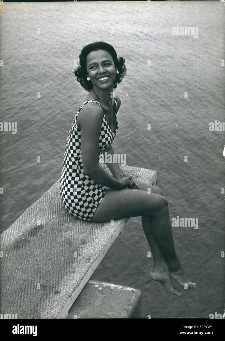 May 06, 1957 - American actress Dorothy Dandridge in Cannes. France ...