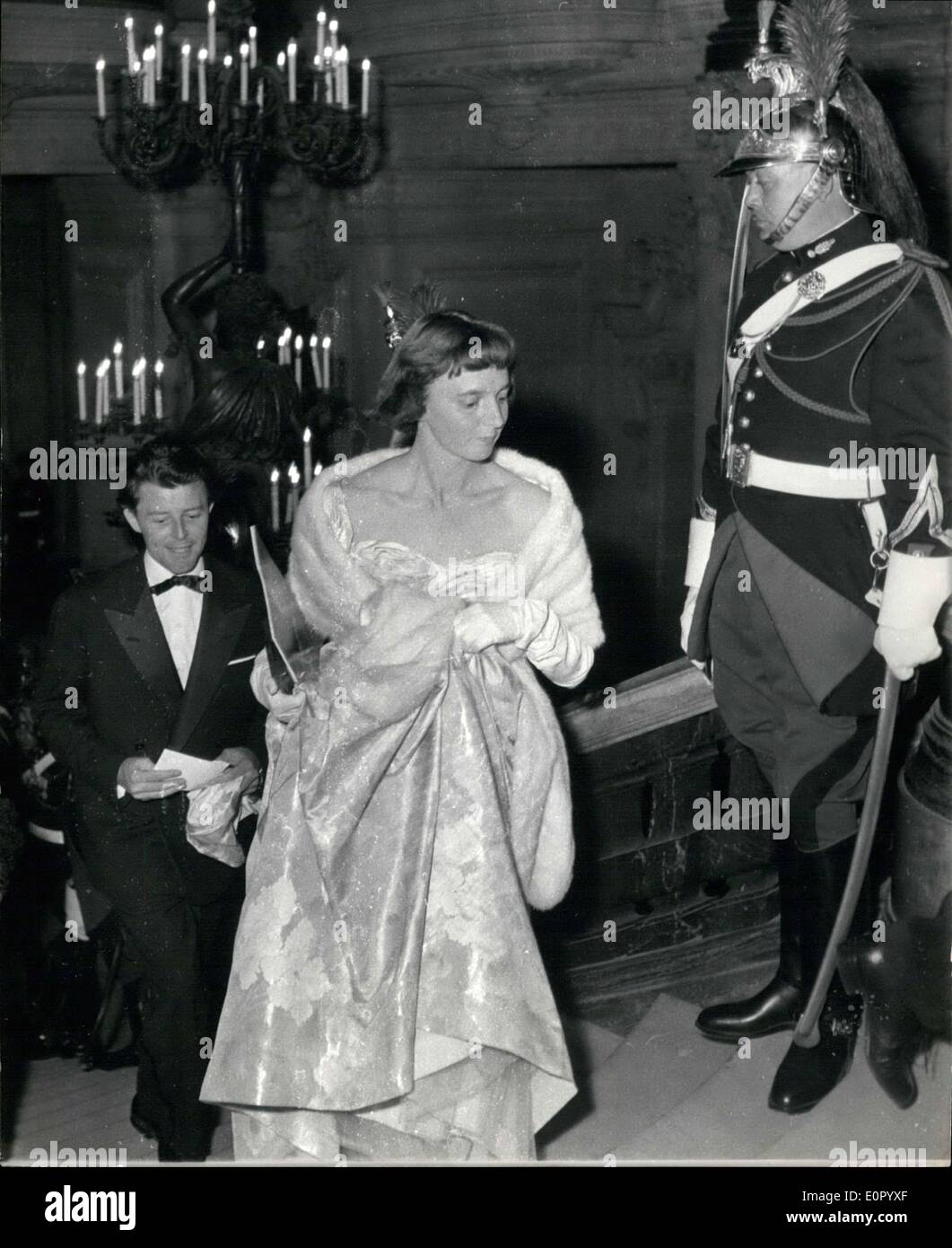 May 13, 1957 - All of Paris attended the world premier of the movie ...