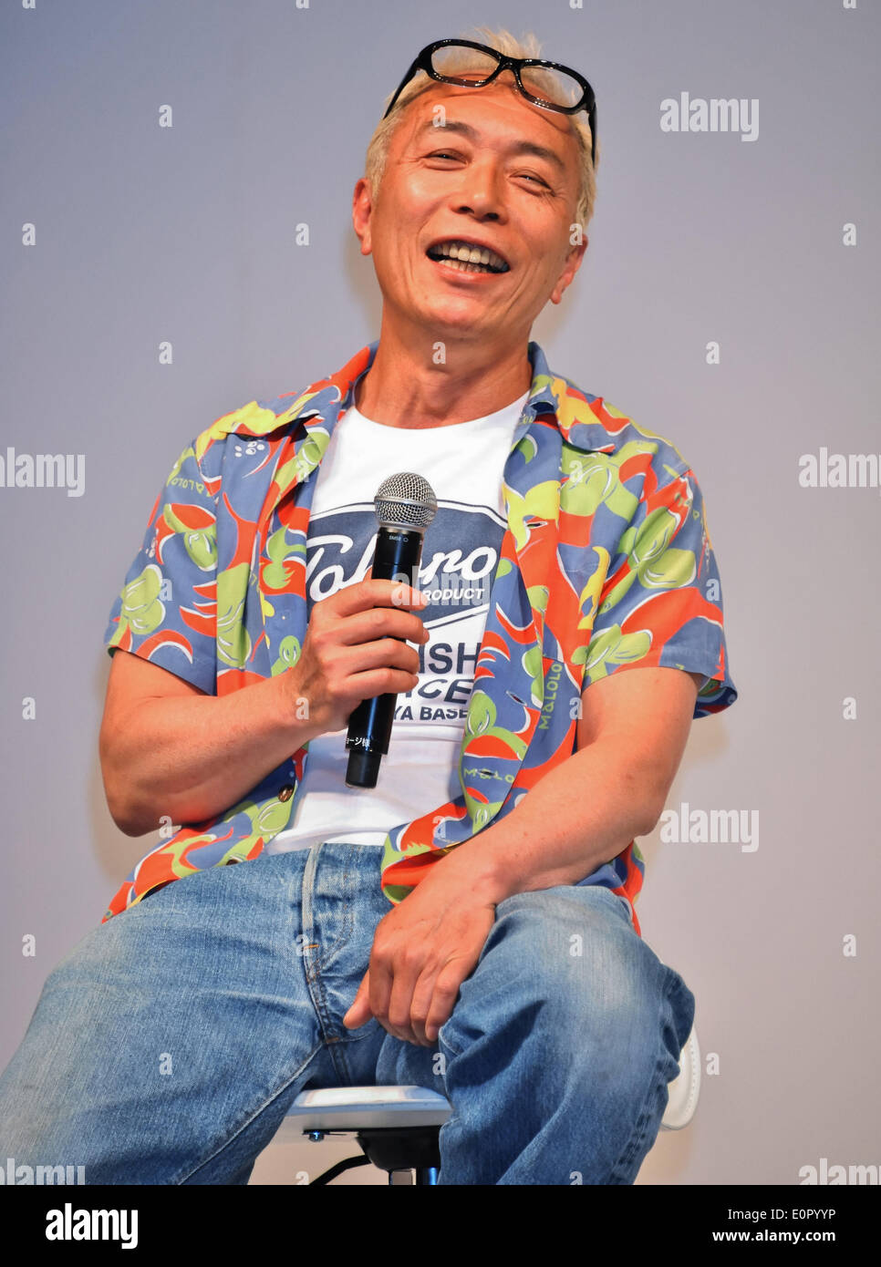 KDDI, George Tokoro, May 8, 2014, Tokyo, Japan : George Tokoro attends ...
