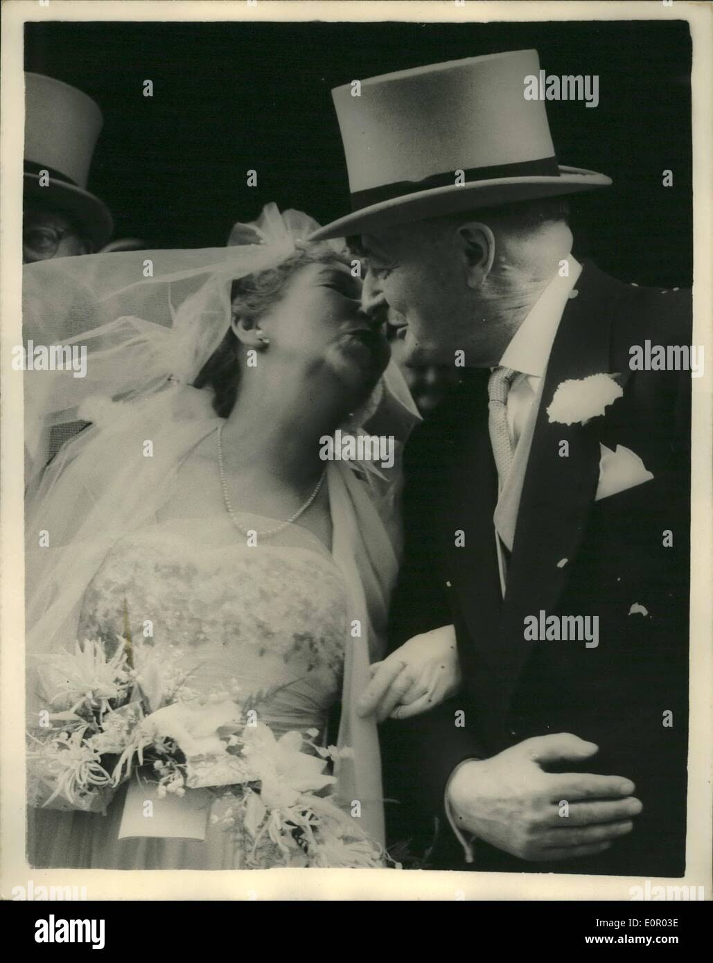 Jul. 07, 1957 - Today's wedding at Caxton Hall. American woman Lawyer ...