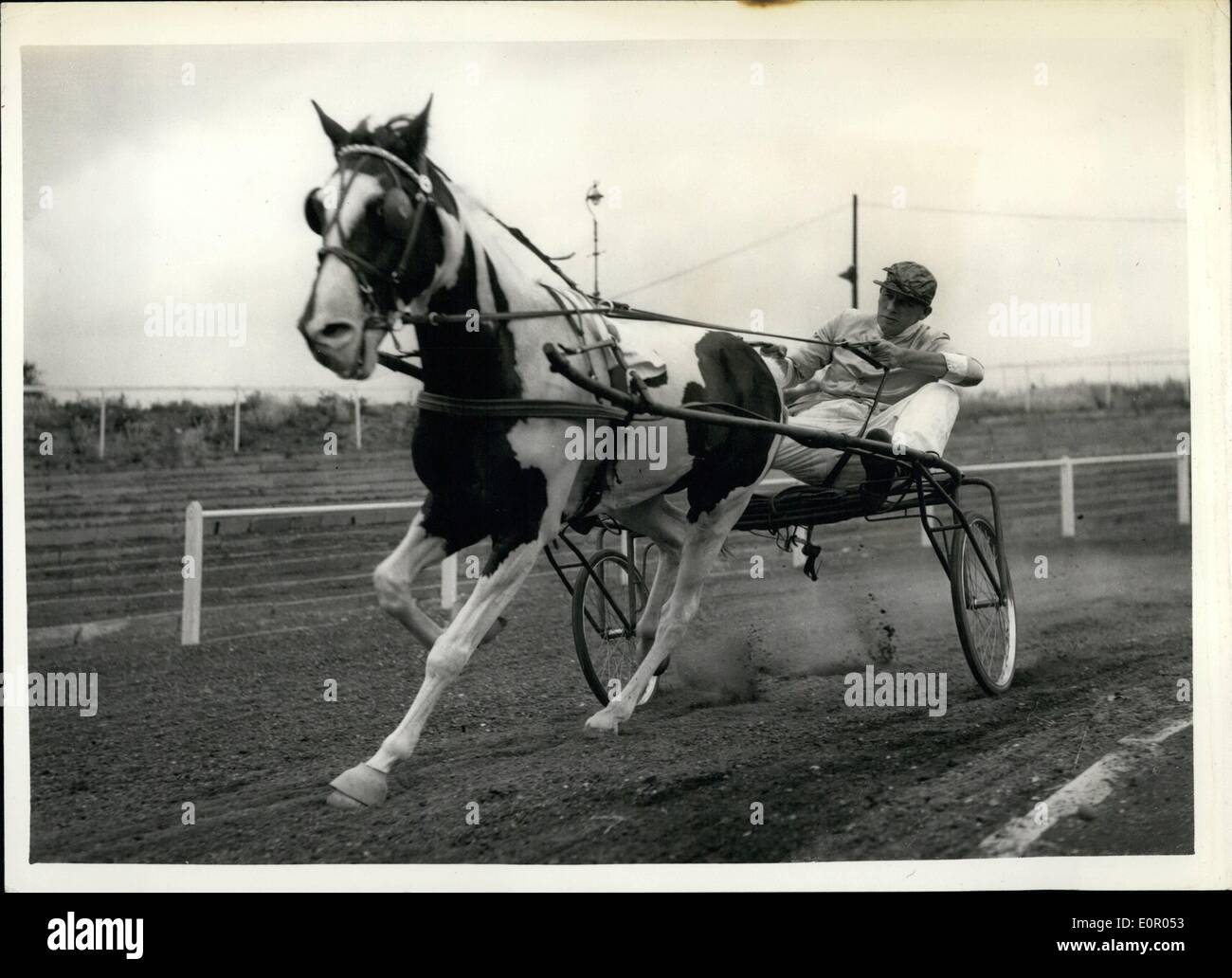 Jul. 07, 1957 - Trotting comes to London: A practice race was held this ...