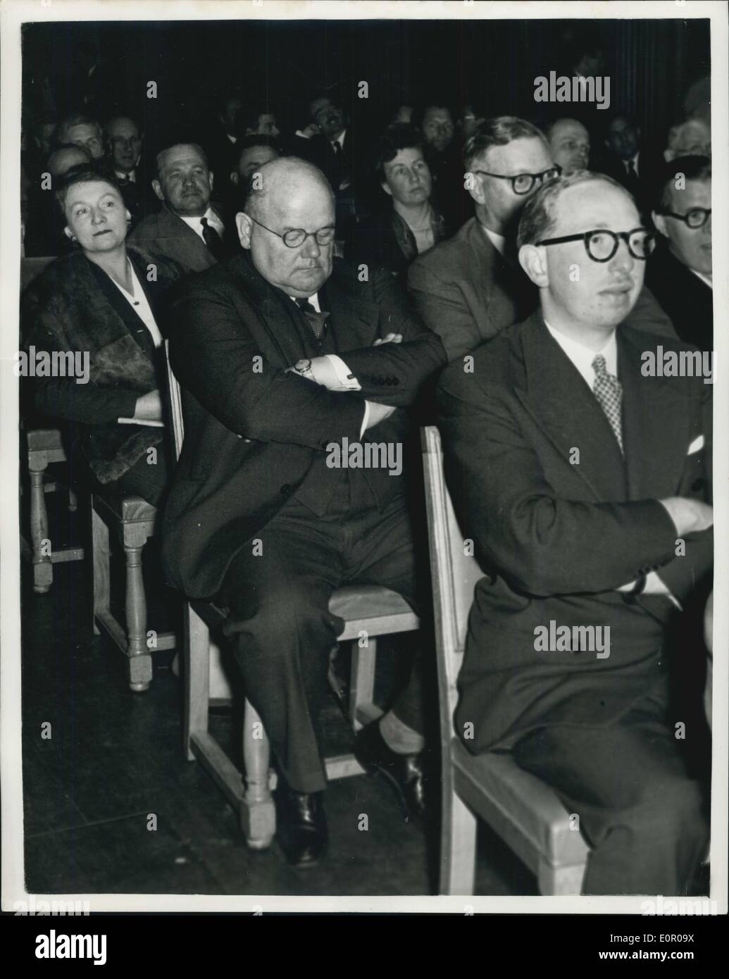 May 31, 1957 - Dr. Adams takes a day off to watch operations - on ...