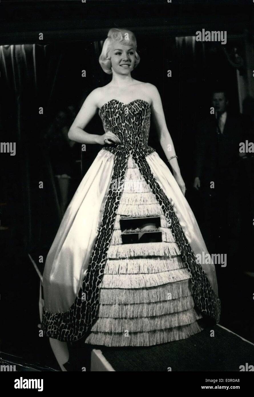 Jun. 05, 1957 - An Evening Dress Complete with an Airduct from Reard ...