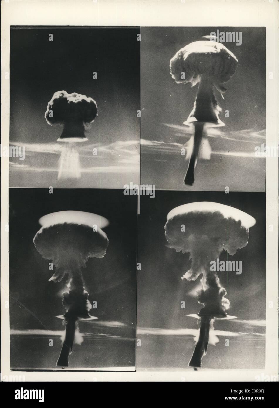 British nuclear tests christmas island hi-res stock photography and ...