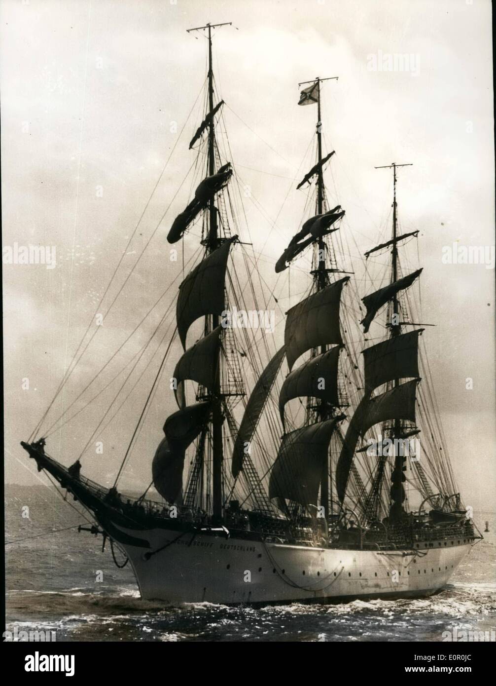 Jun. 06, 1957 - The School ship Germany will sail again; The school ...