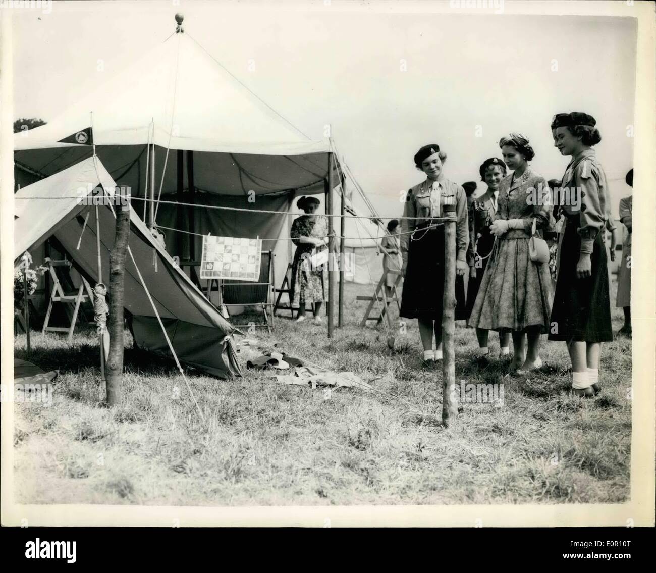 Girl guides camp hi-res stock photography and images - Alamy