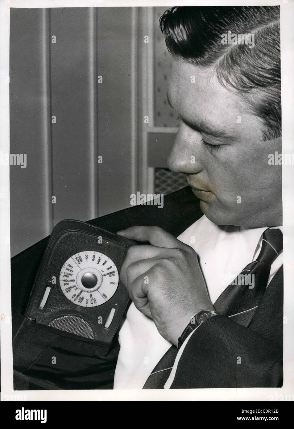 Aug. 08, 1957 - Preview Of The Radio Show. Photo shows Shortly to be in ...