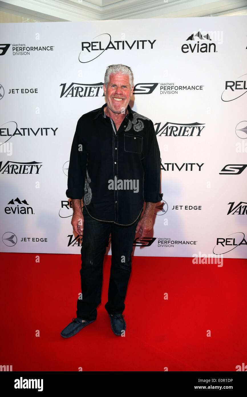 Actor Ron Perlman attends the Relativity 10th anniversary lunch during ...