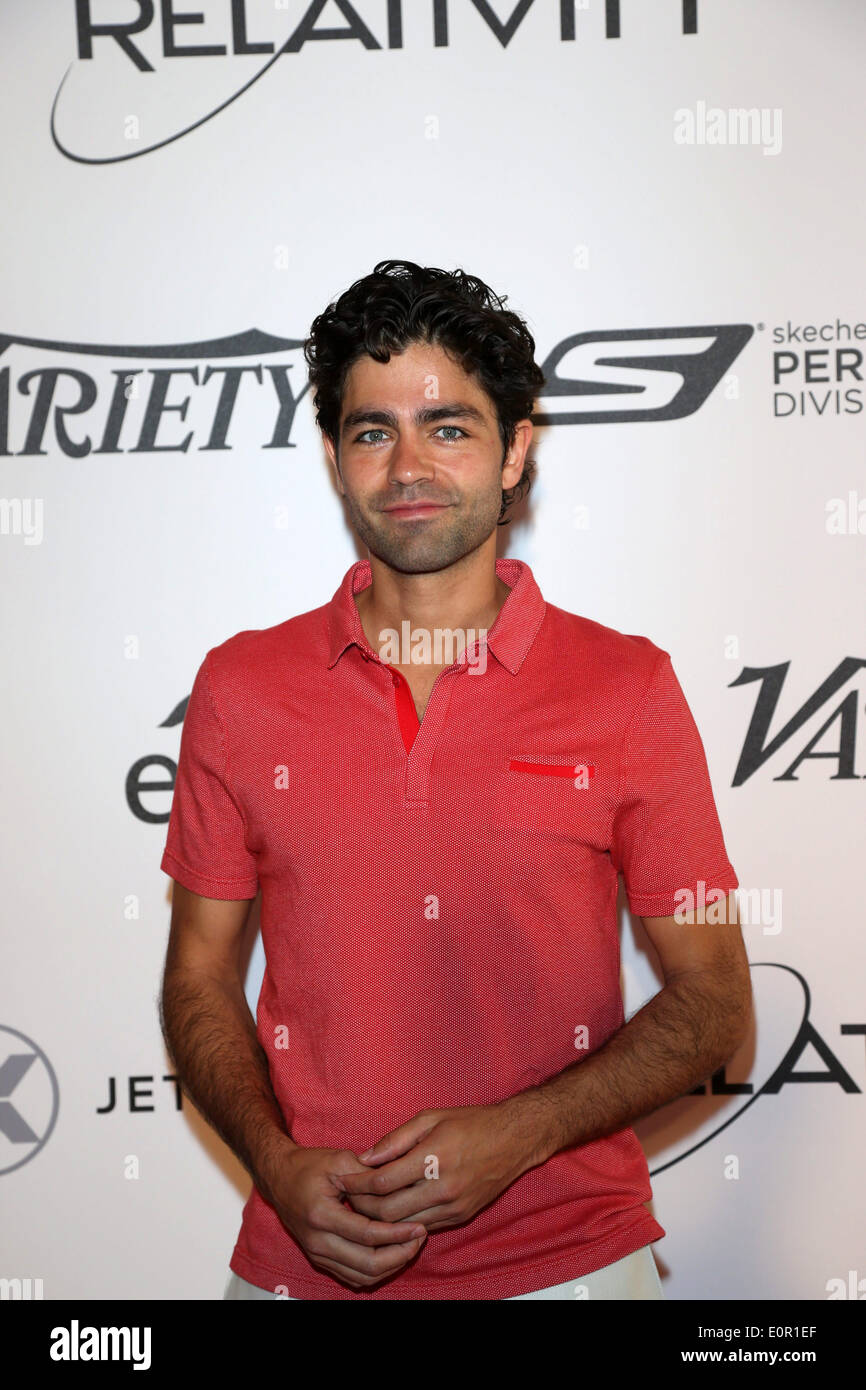 Actor Adrien Grenier attends the Relativity 10th anniversary lunch ...