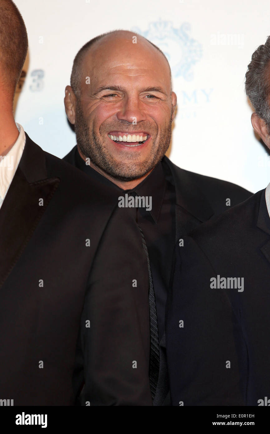 Actor Jason Statham attends the party of "Expandables 3" during the ...