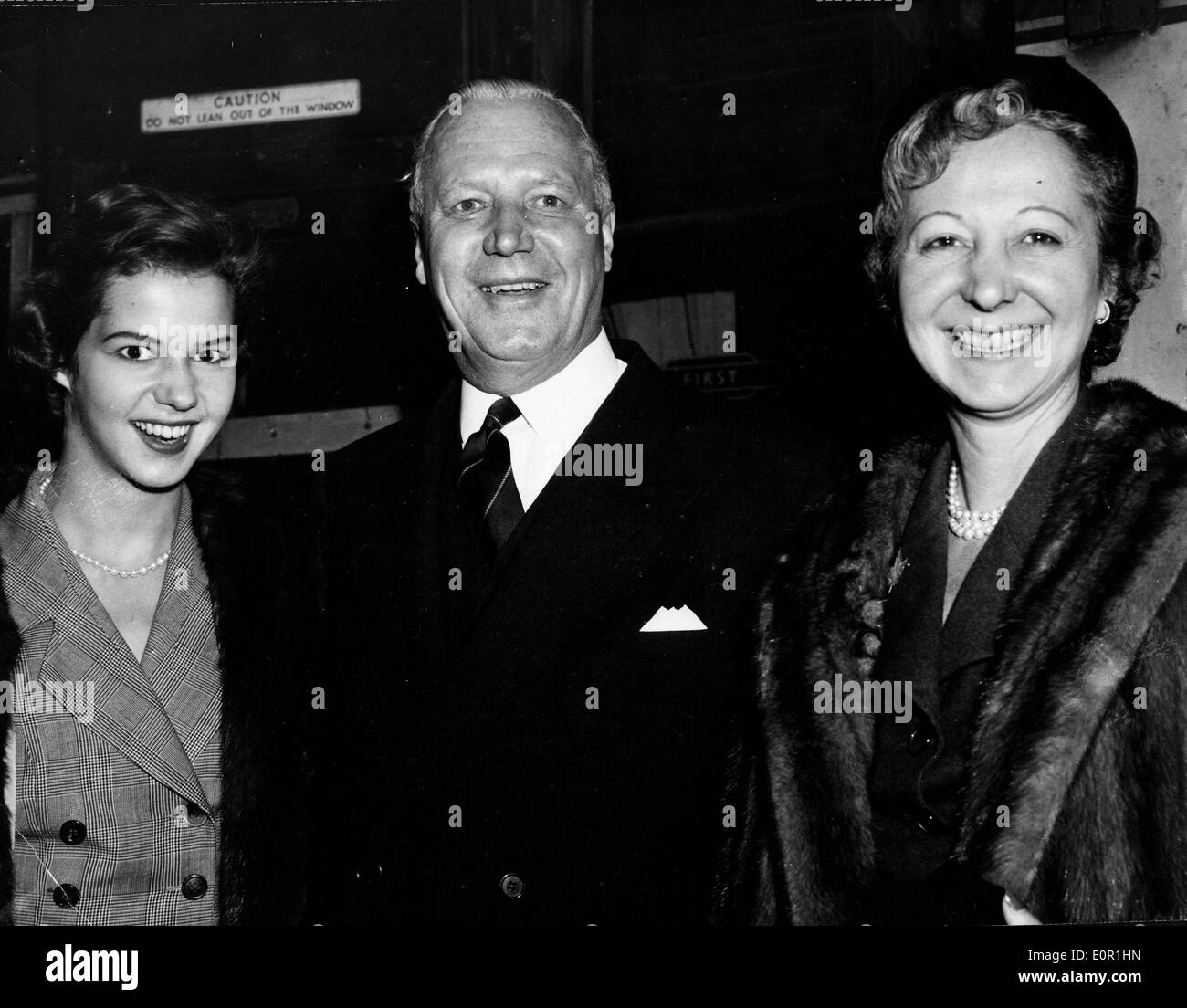 The leader of the conservative party with his wife Black and White ...