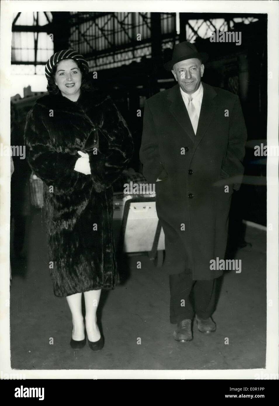 Sep. 16, 1957 - ''Jack Spot'' and Wife Return to London. Jack Stock ...
