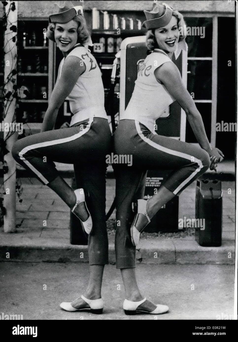 Sep. 09, 1957 - The famous Kessler-Twins: Well known as dancing stars ...