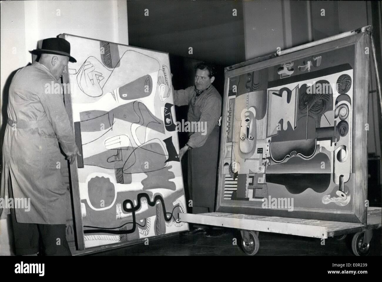 Oct. 10, 1957 - Le Corbusier exhibiton in Munich: The great Le ...
