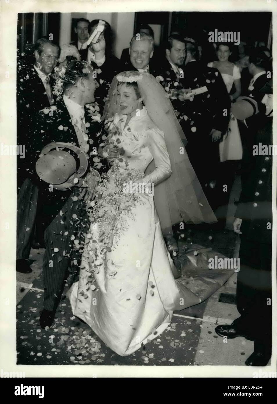 Oct. 10, 1957 - Stirling Moss weds: The wedding took place this evening ...