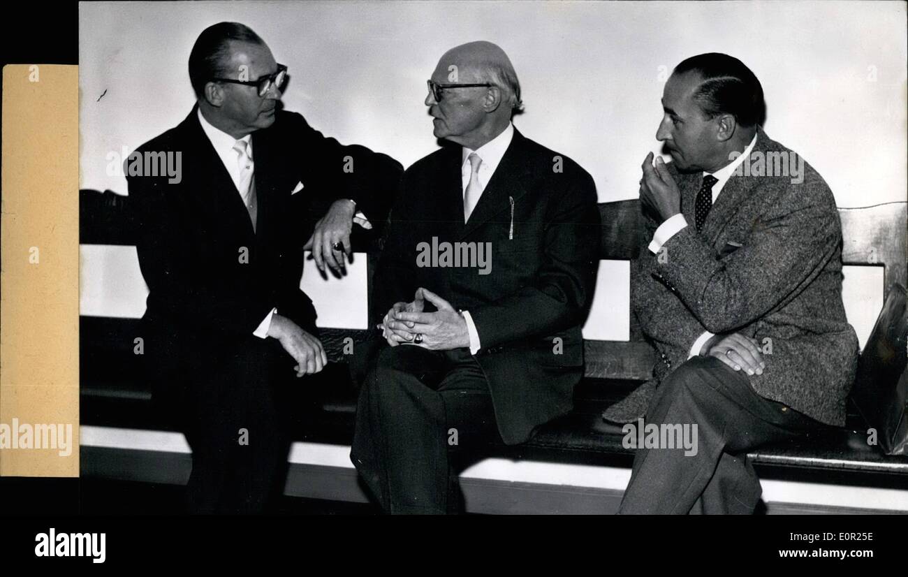 Oct. 10, 1957 - Witnesses in the Schoerner-process: On Oct. 1st the ...