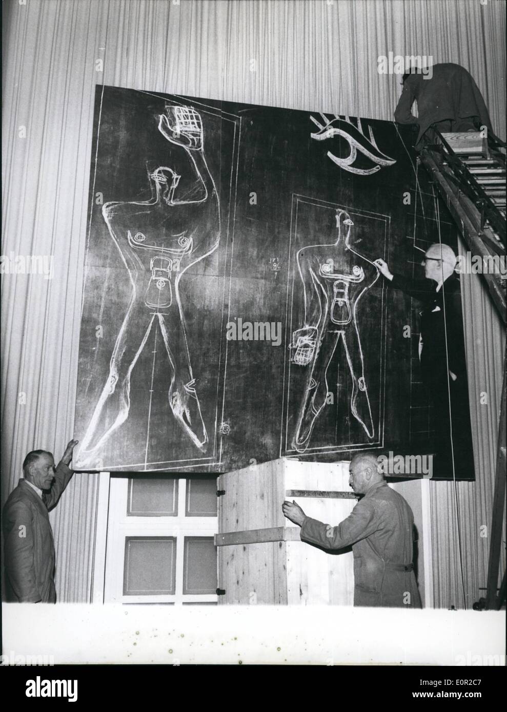 Oct. 10, 1957 - Le Corbusier - Exhibition in Munich: The Le Corbusier ...
