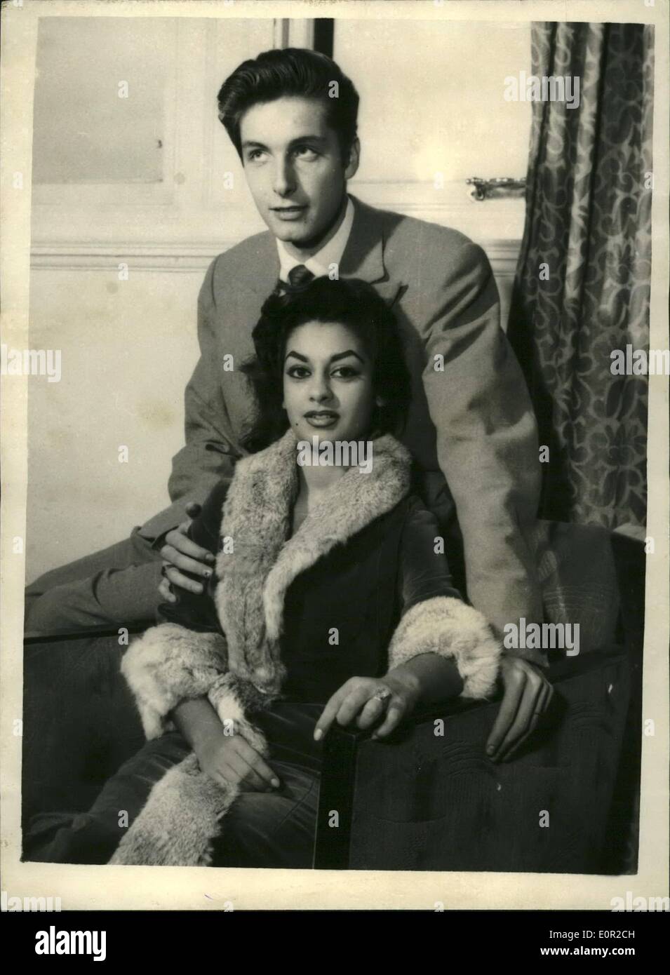 Oct. 10, 1957 - Heiress weds after cathedral ban. couple marry in ...