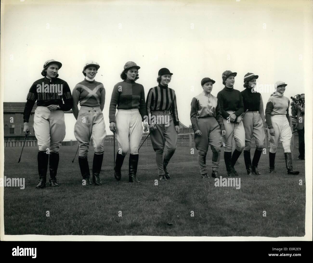 Oct. 10, 1957 - 14-year old girl wins the Newmarket Town Plate. The ...