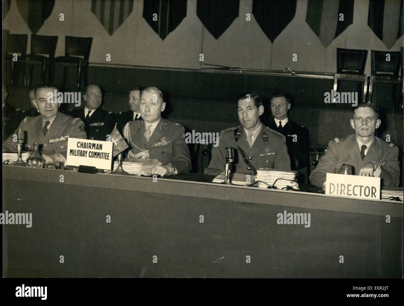 Nato summit 1957 hi-res stock photography and images - Alamy