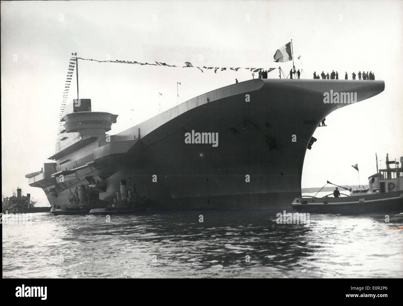 Dec. 22, 1957 - The ''Clemenceau' Stock Photo - Alamy
