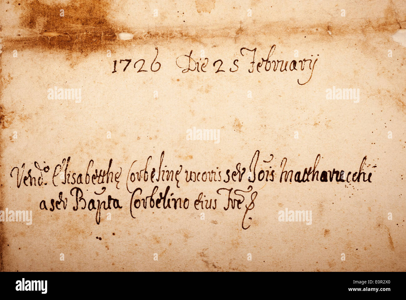 Cursive handwriting sheets hi-res stock photography and images - Alamy