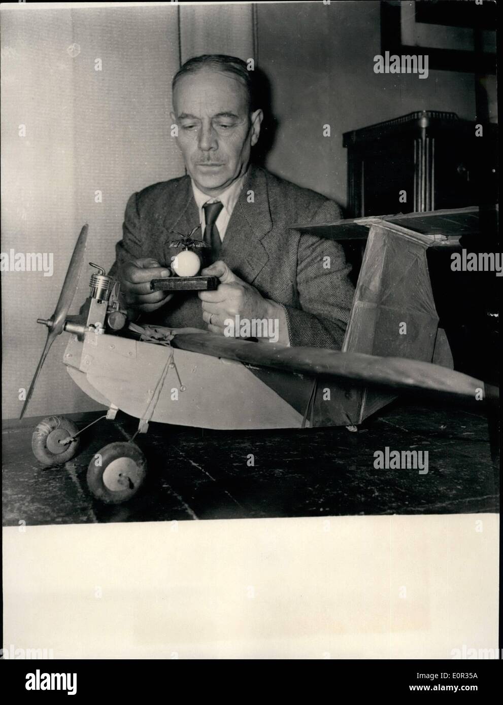 Jan. 01, 1958 - French Engineer invents new method of plane stabilising ...