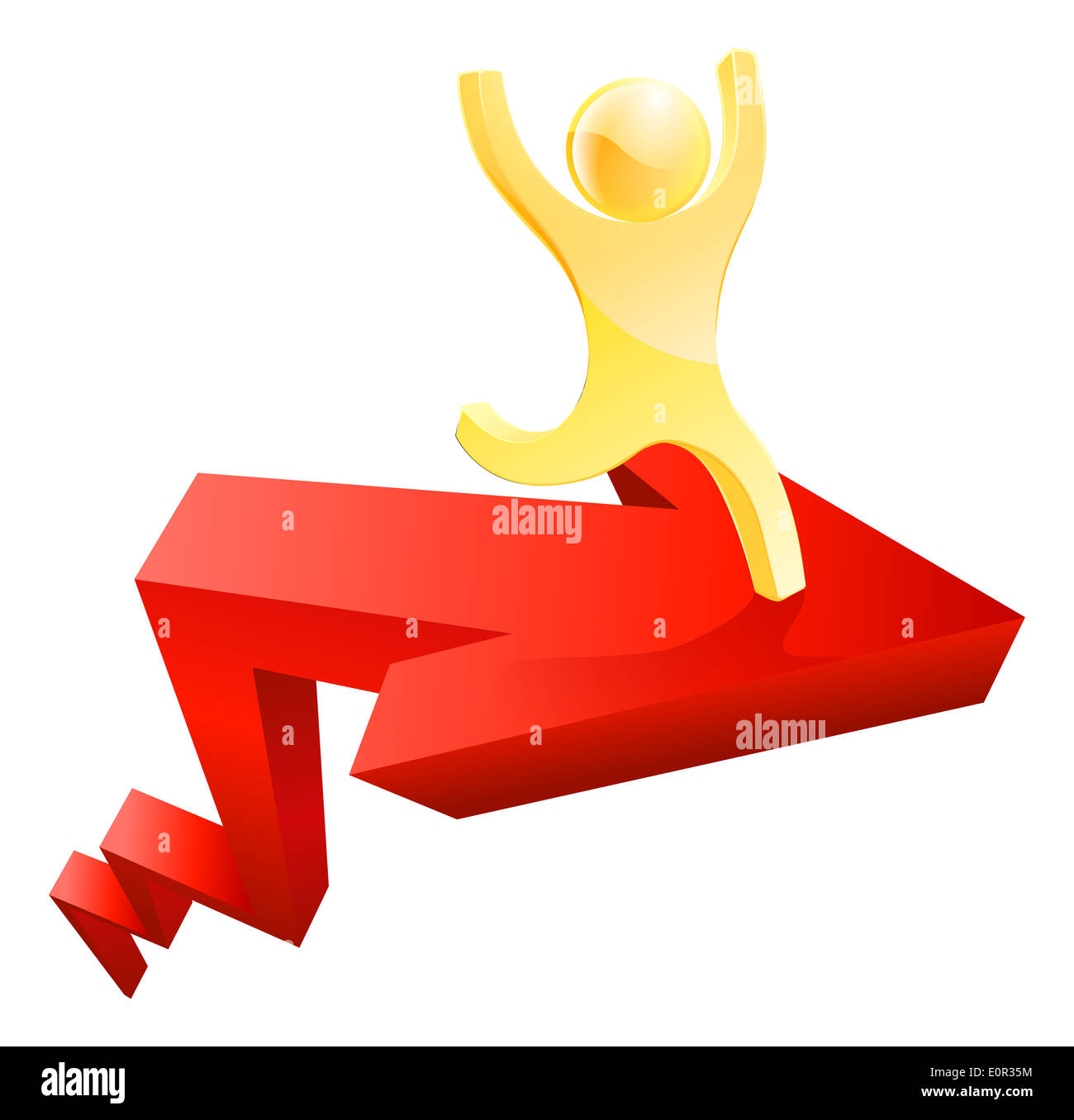Golden character hi-res stock photography and images - Alamy