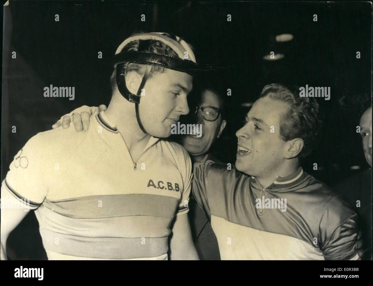 Jan. 01, 1958 - Cycling: Rousseau Loses To Roger Gaignard: Michel ...