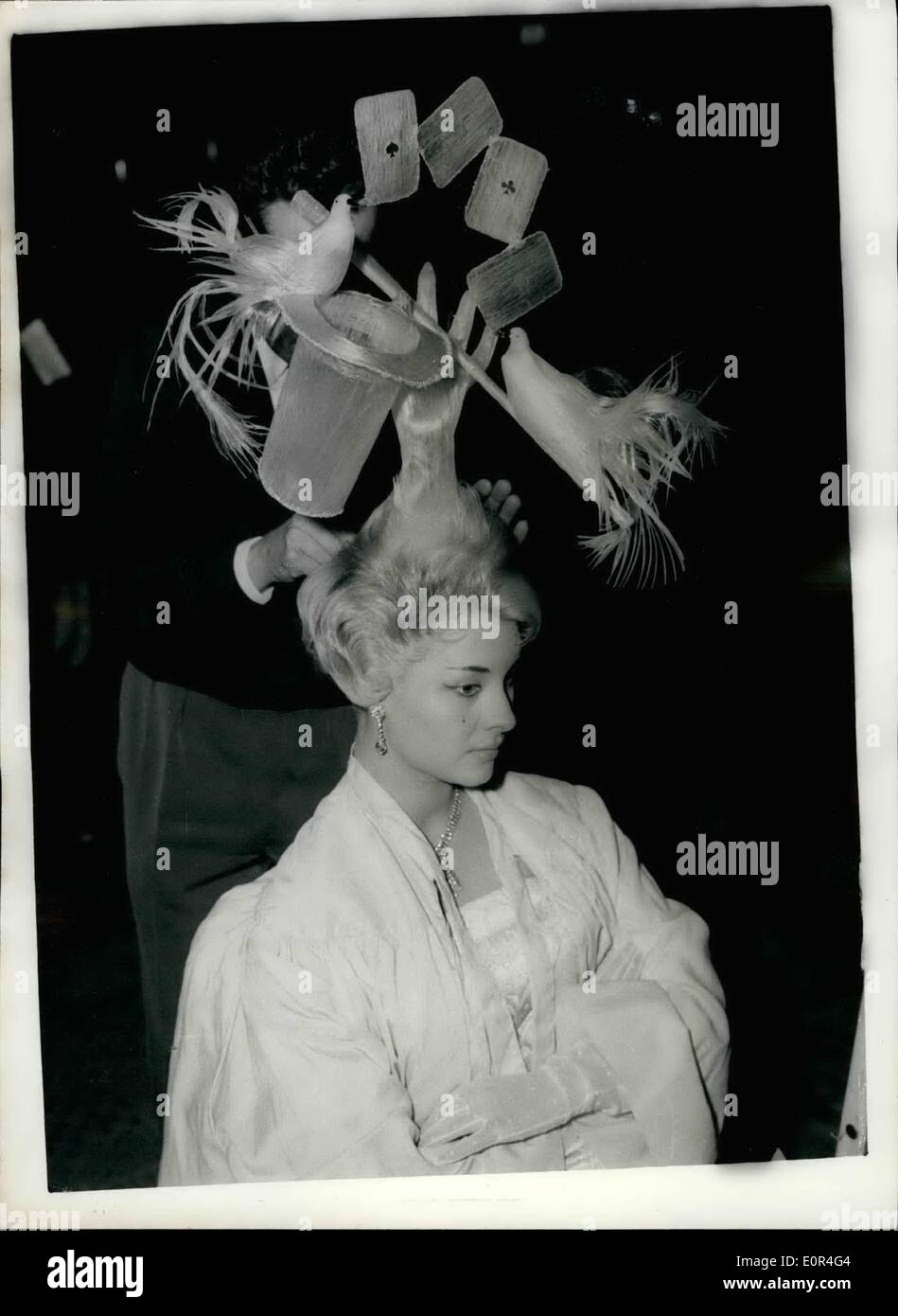 Mar. 03, 1958 - International Hairdressing Competition At Seymour Hall ...