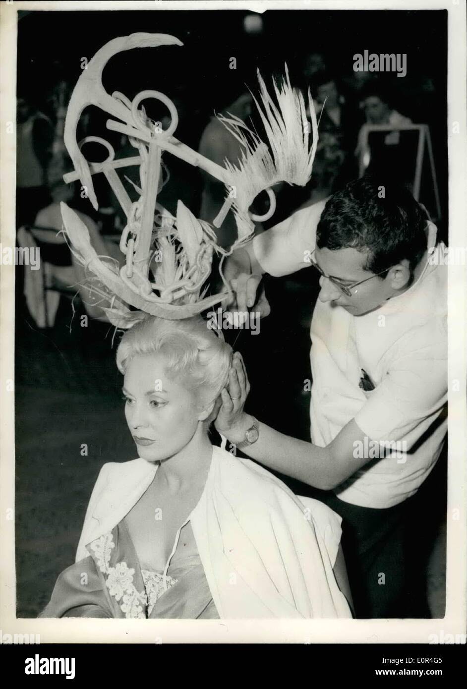 Mar. 03, 1958 - International Hairdressing Competition At Seymour Hall ...