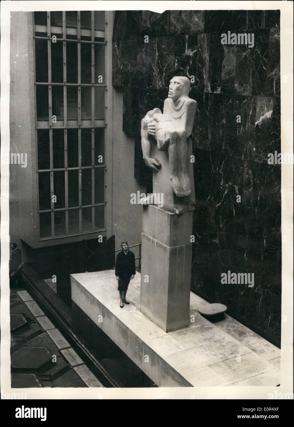Mar. 03, 1958 - New Epstein Statue - At Congress House Memorial To ...
