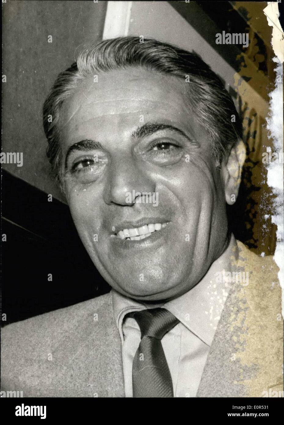 Feb. 02, 1958 - Aristotle Onassis Stock Photo - Alamy