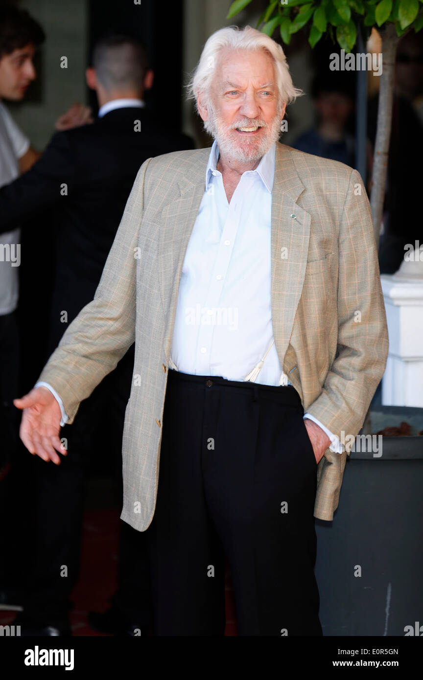 Donald Sutherland during the 'The Hunger Games: Mockingjay - Part 1 ...