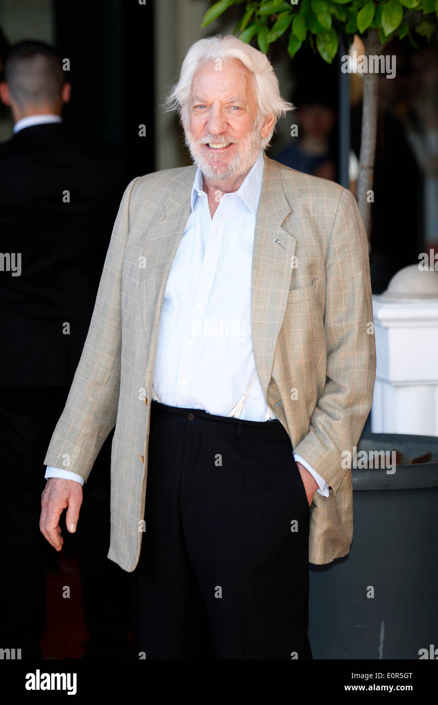 Donald Sutherland during the 'The Hunger Games: Mockingjay - Part 1 ...